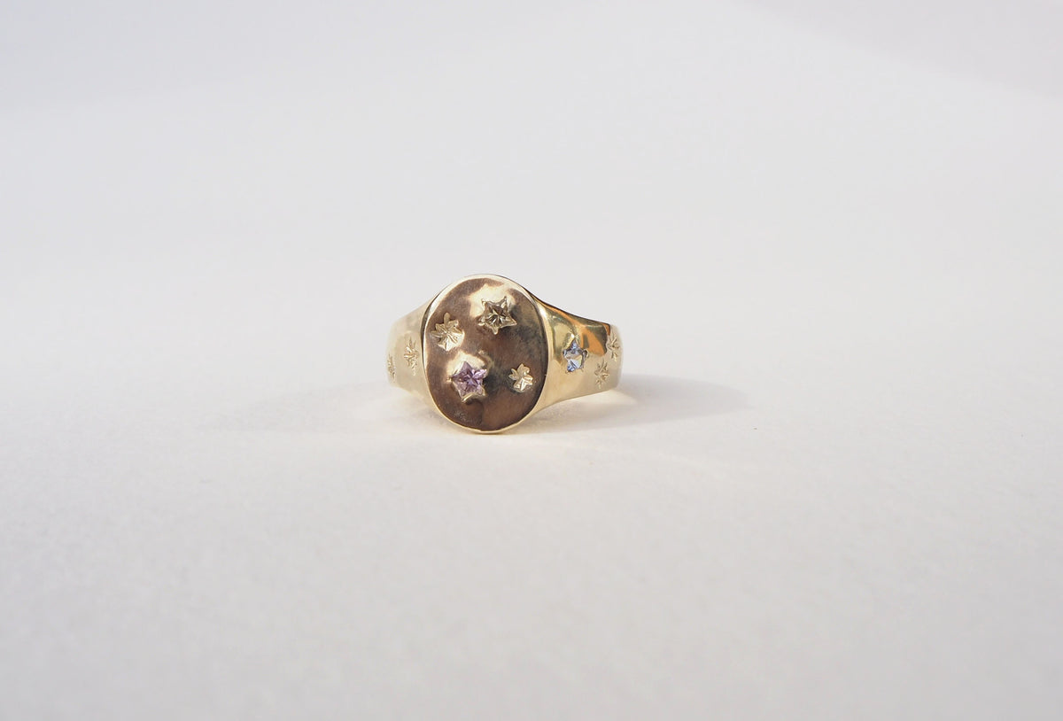 Starry Nights Signet | Chloe McColl Jewellery
